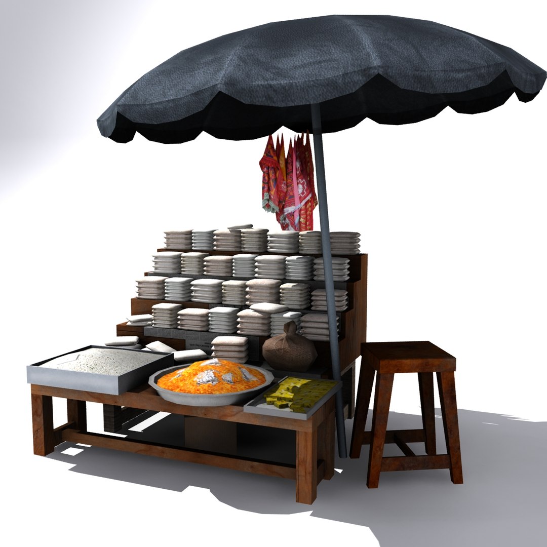 indian prasad 3d obj