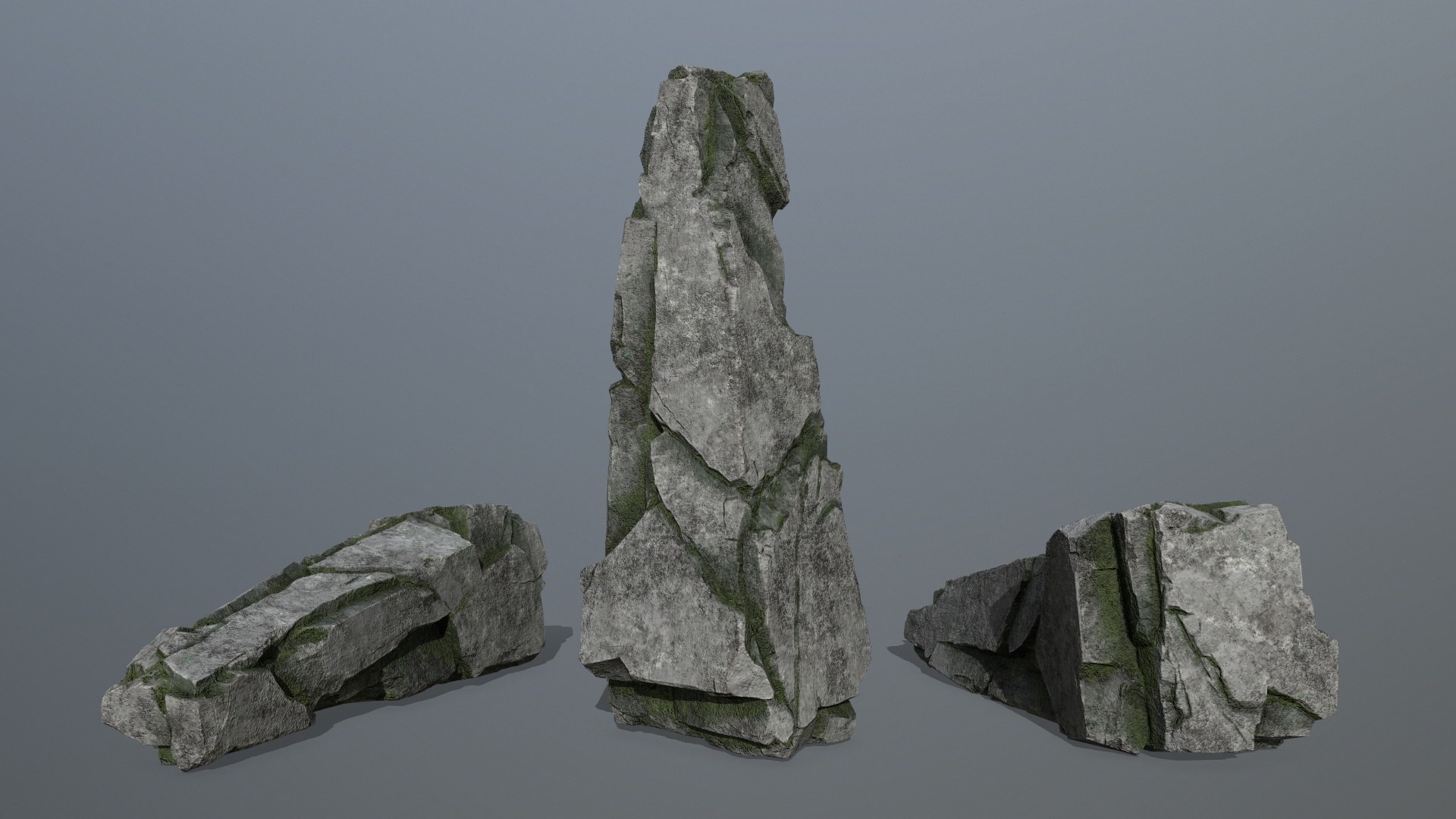 3D Cliff Rocks Model - TurboSquid 2276163