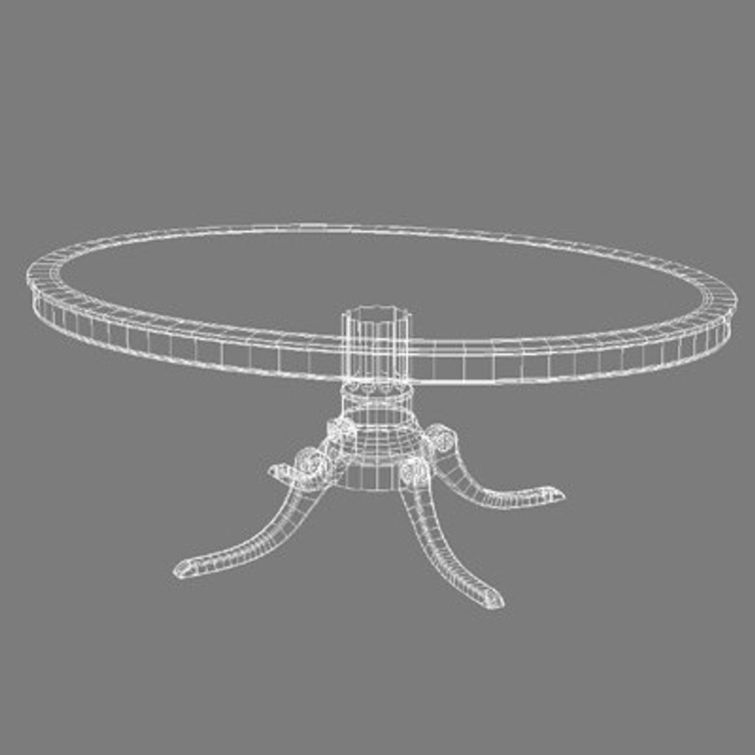 Classic Table 3d Max