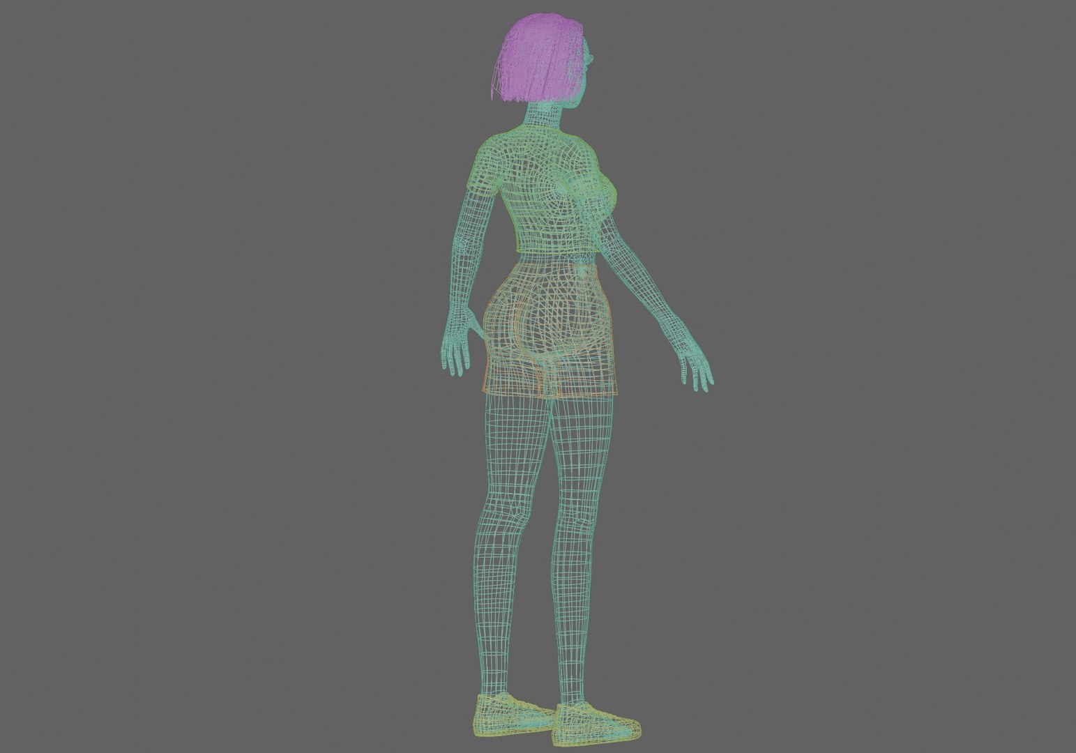 Cute Beautiful Woman V27391 Model - TurboSquid 2265569