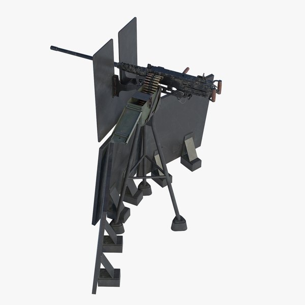 Machine Gun 3D Models for Download | TurboSquid