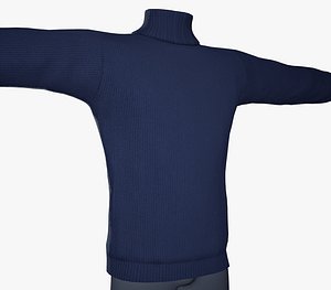 3D Turtleneck Models | TurboSquid