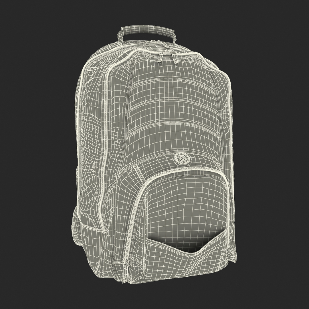 3d Backpack Modeled Realistic