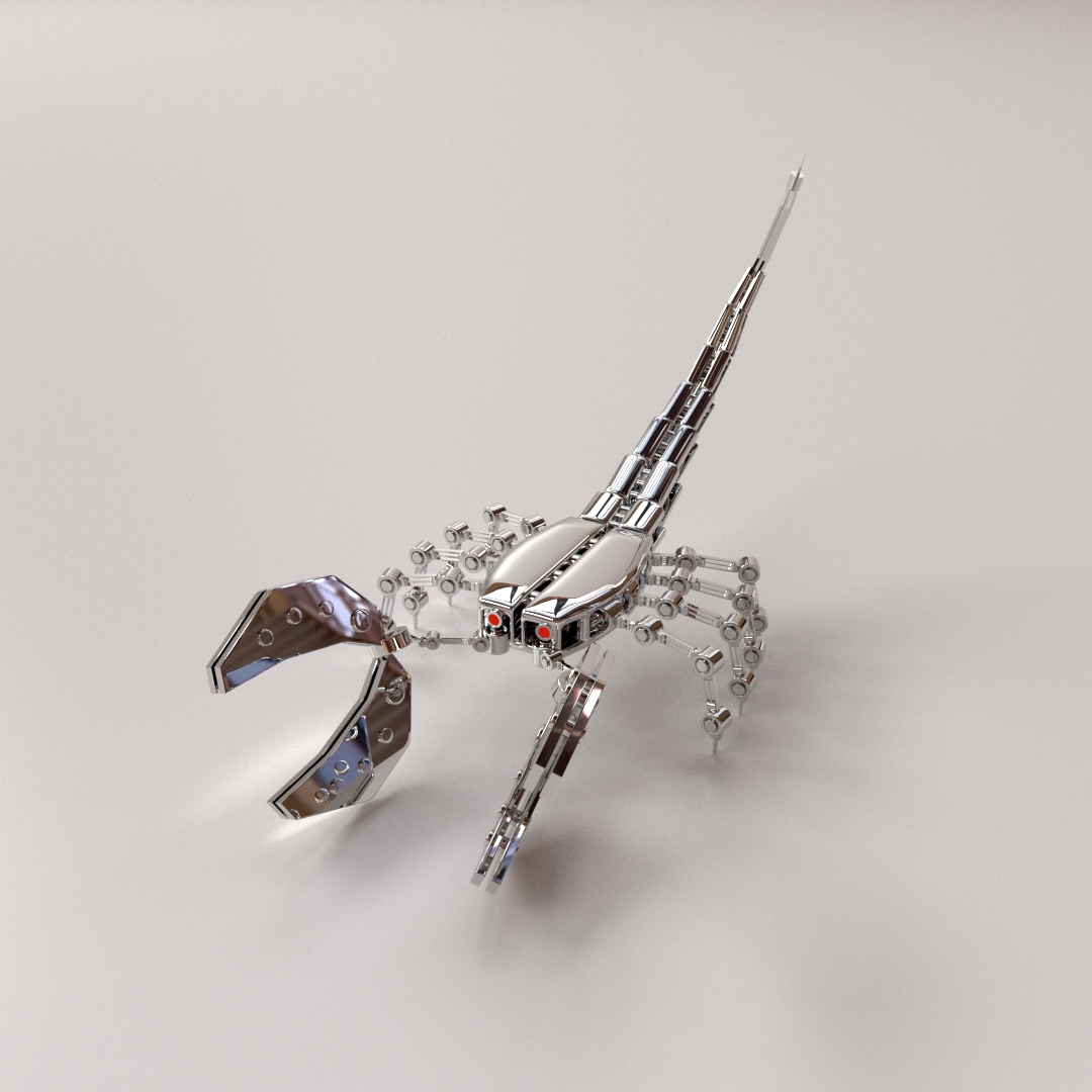 3D scorpion bot - TurboSquid 1326209