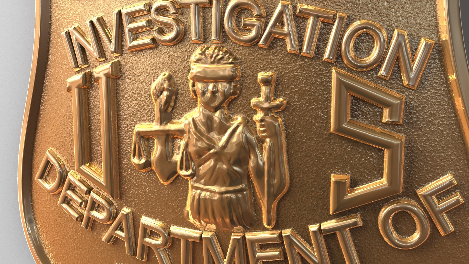 3D Model FBI Badge - TurboSquid 2223169