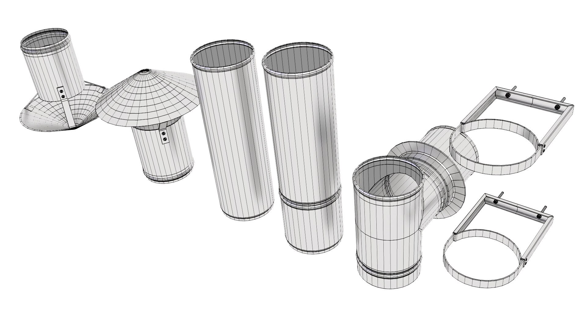 3D Chimney Model - TurboSquid 1561352