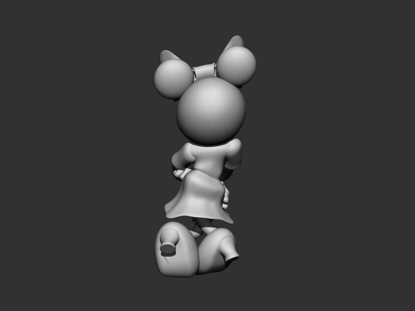 3D Minnie Mouse - TurboSquid 1305658