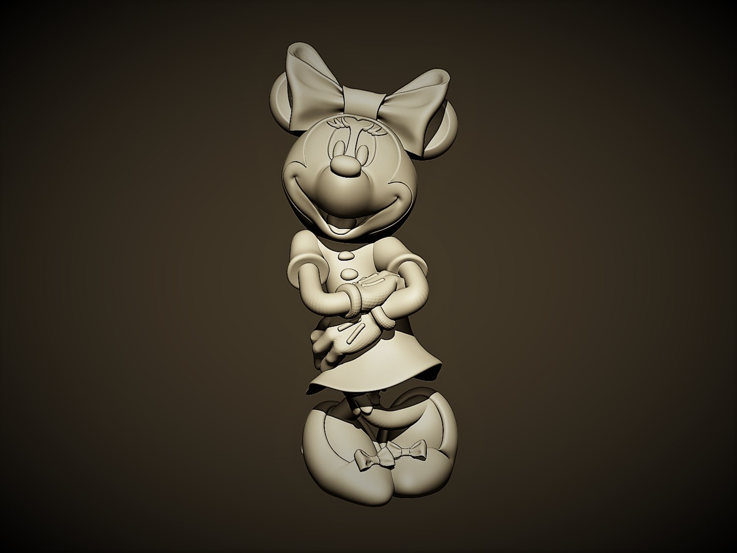 3D Minnie Mouse - TurboSquid 1305658