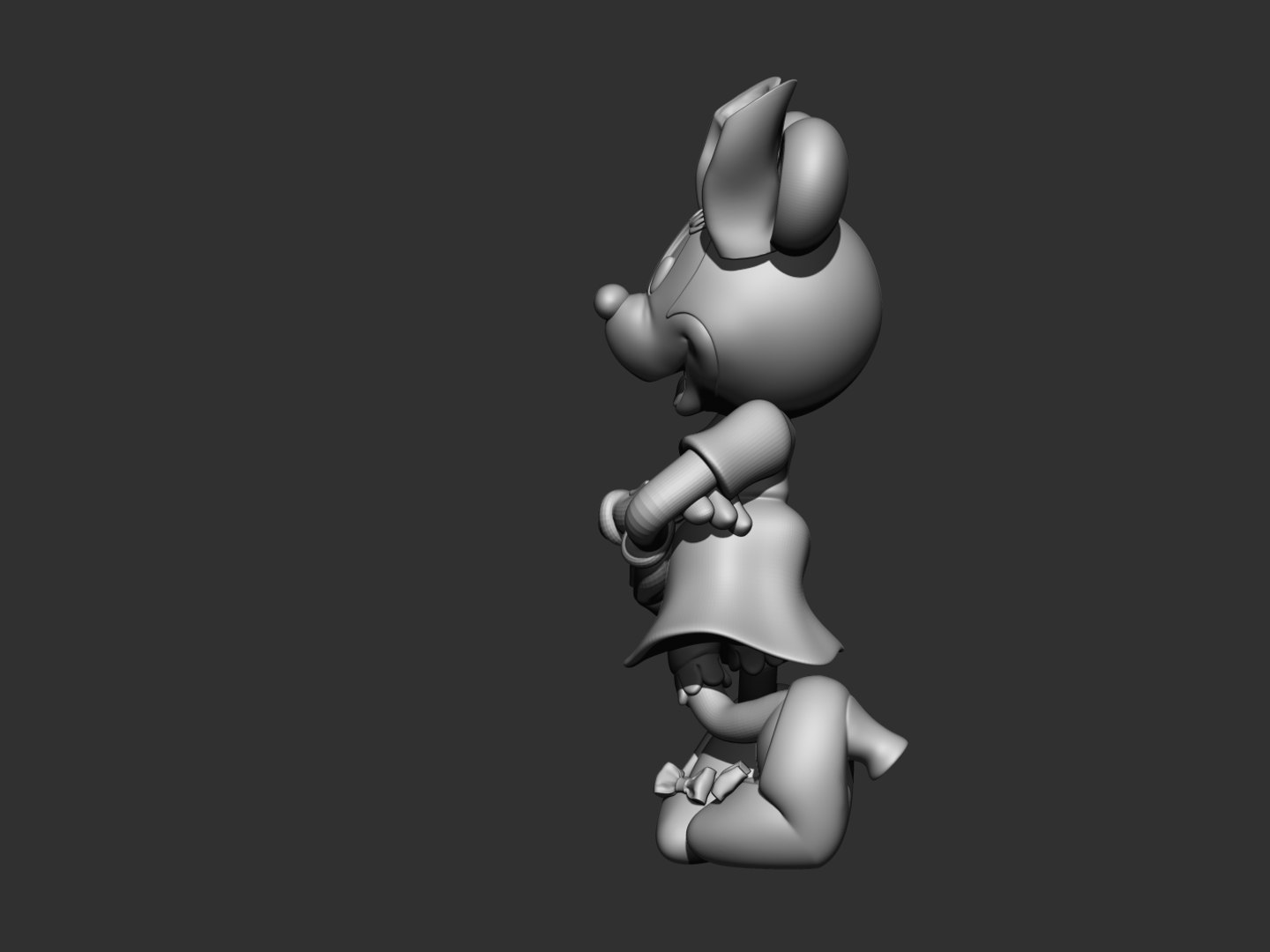 3D Minnie Mouse - TurboSquid 1305658