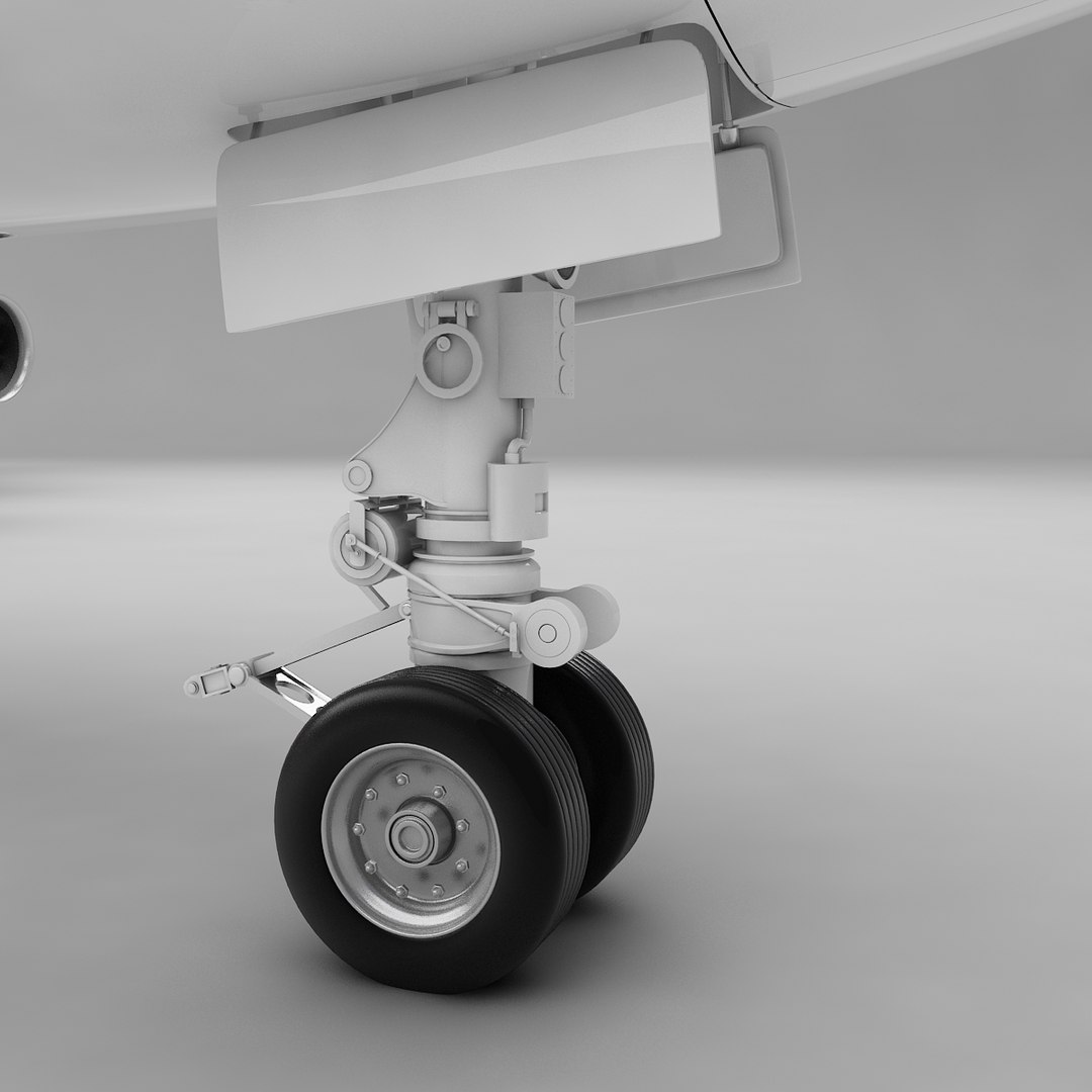 3d Max Airbus A380 Emirates