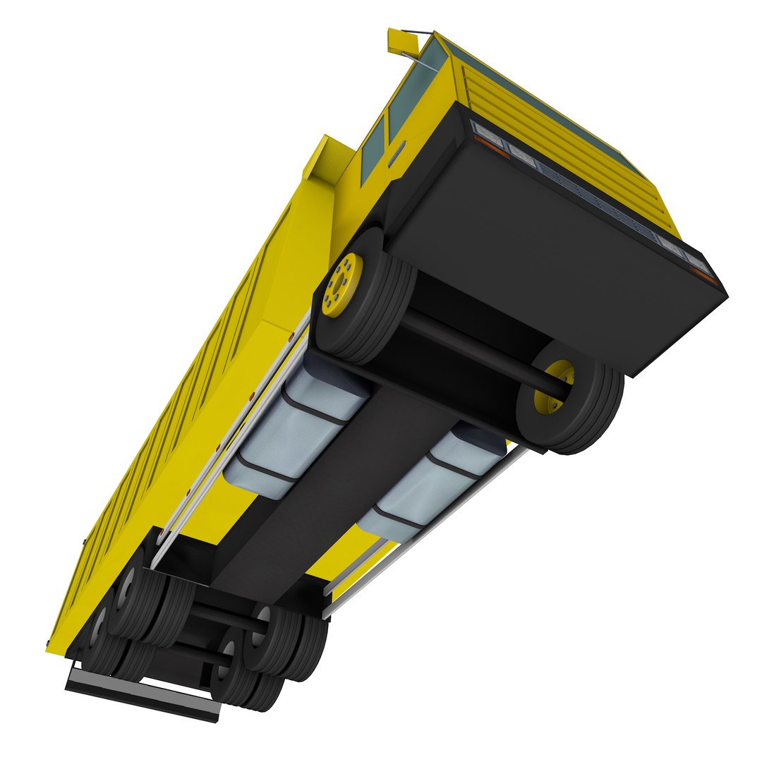 3D Model Dump Truck - TurboSquid 1696201
