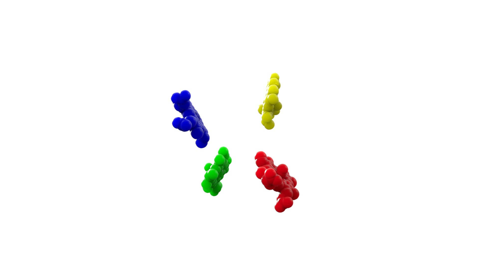3D Hemoglobin Haemoglobin Protein Structure Model - TurboSquid 1296332