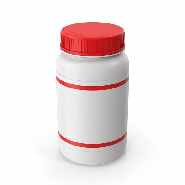 modelo 3d Bote de Pastillas Rojo - TurboSquid 1866387