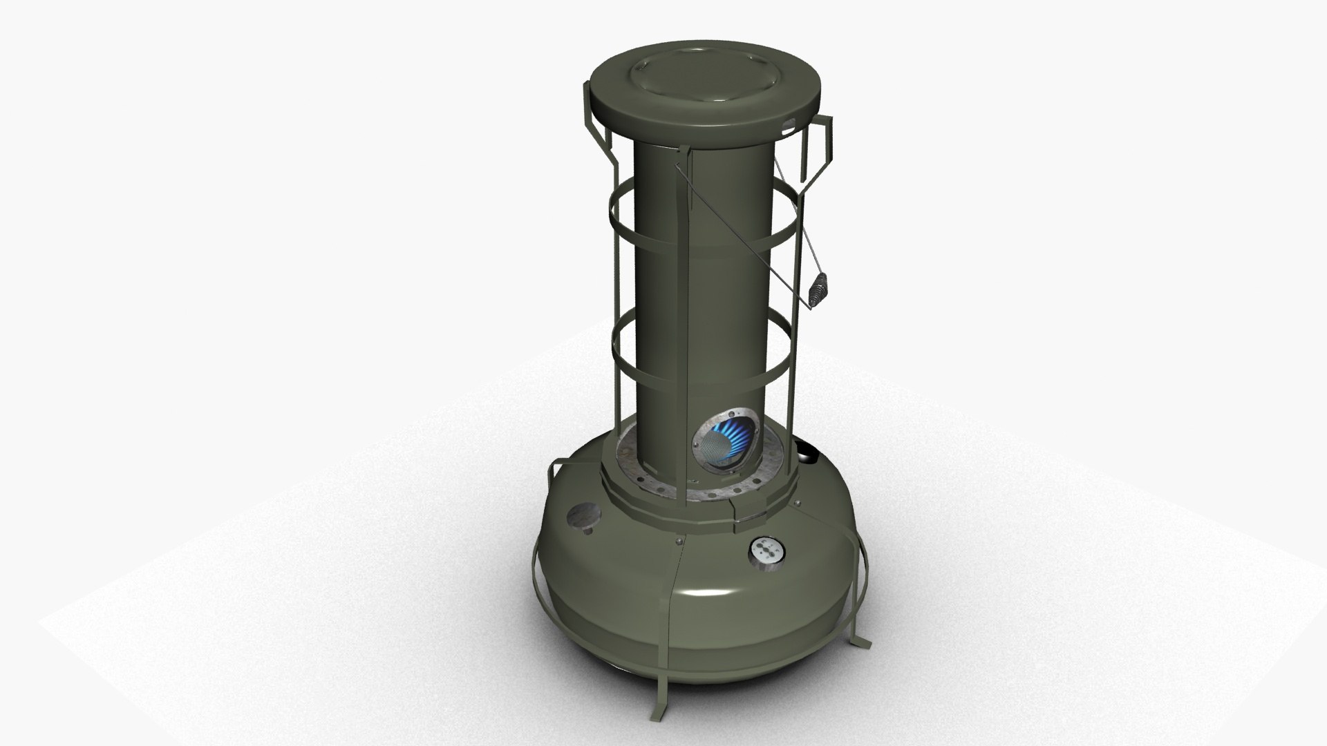 Kerosene Heater 3D Model - TurboSquid 1993693