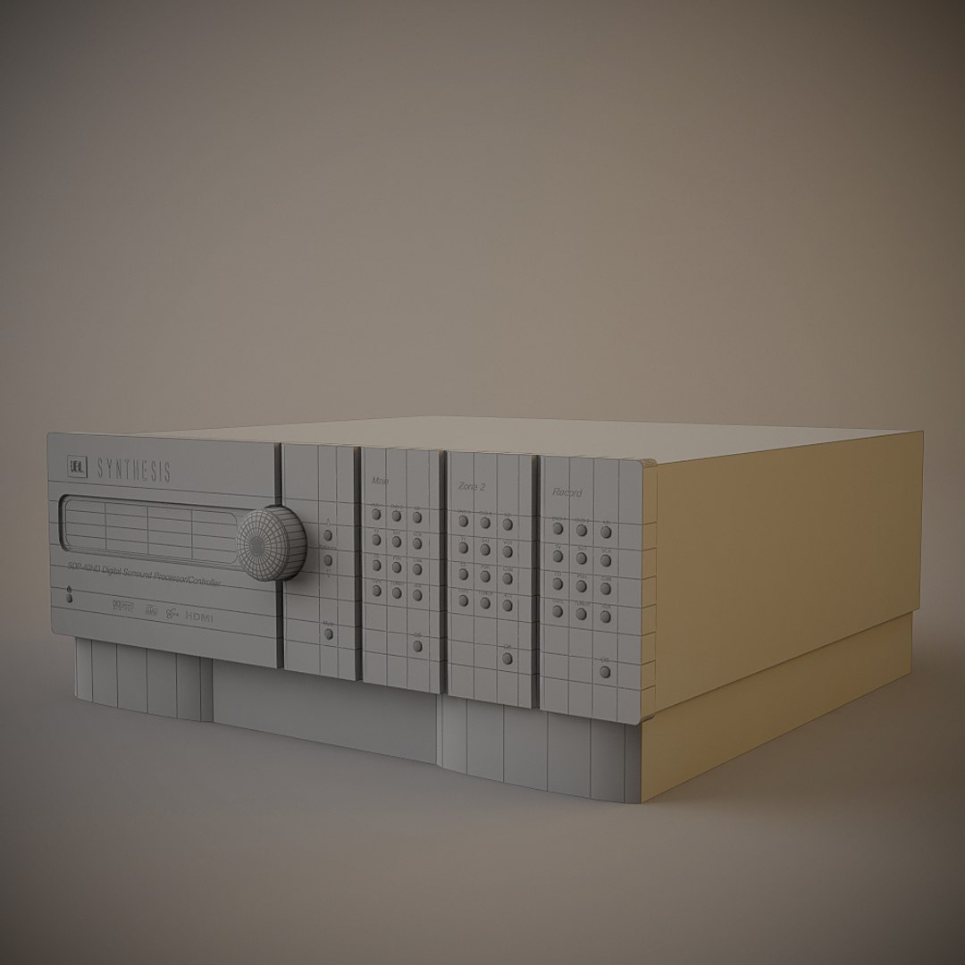 3d Model Jbl Synthesis Sdp 40
