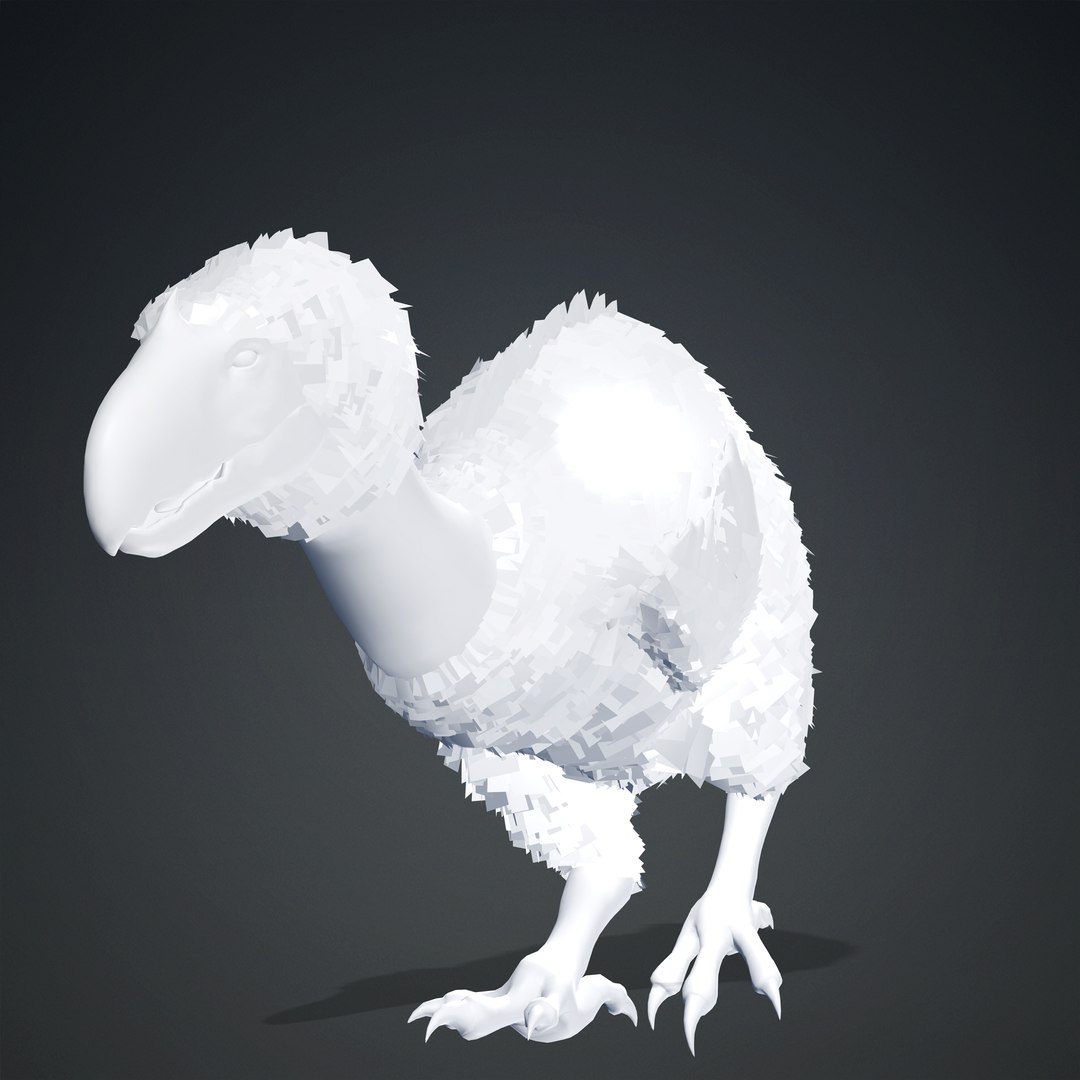 DINOSAUR TERROR BIRD 3D model - TurboSquid 2156354
