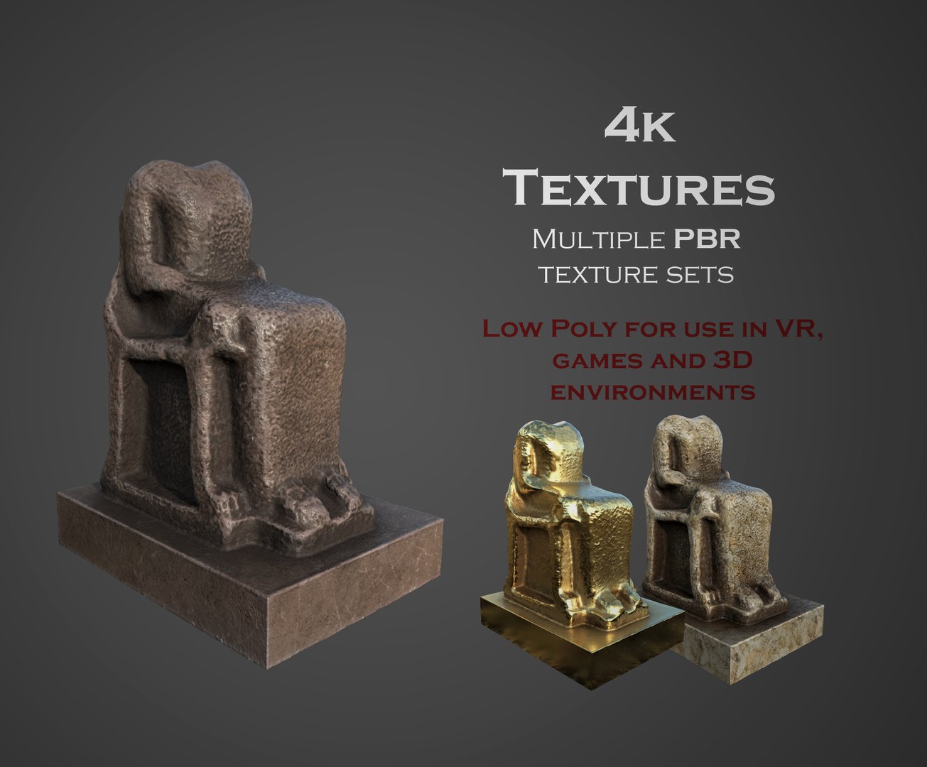 Ancient Statue 3D Model - TurboSquid 1823152