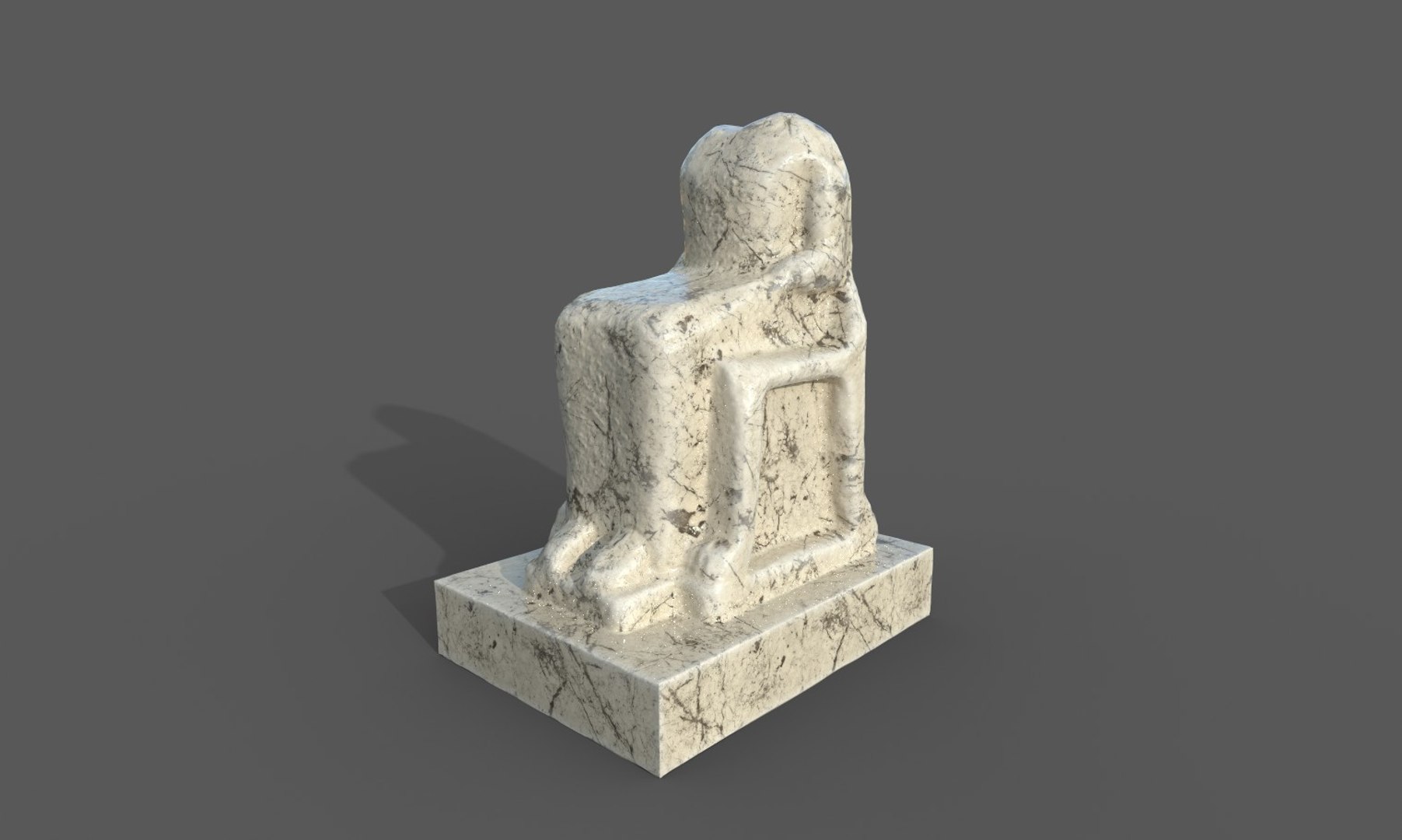 Ancient Statue 3D model - TurboSquid 1823152