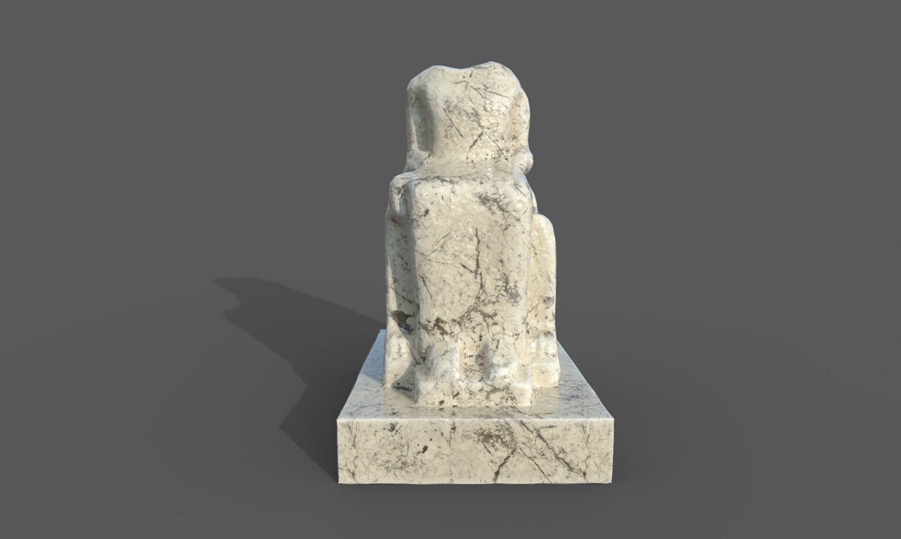 Ancient Statue 3D model - TurboSquid 1823152