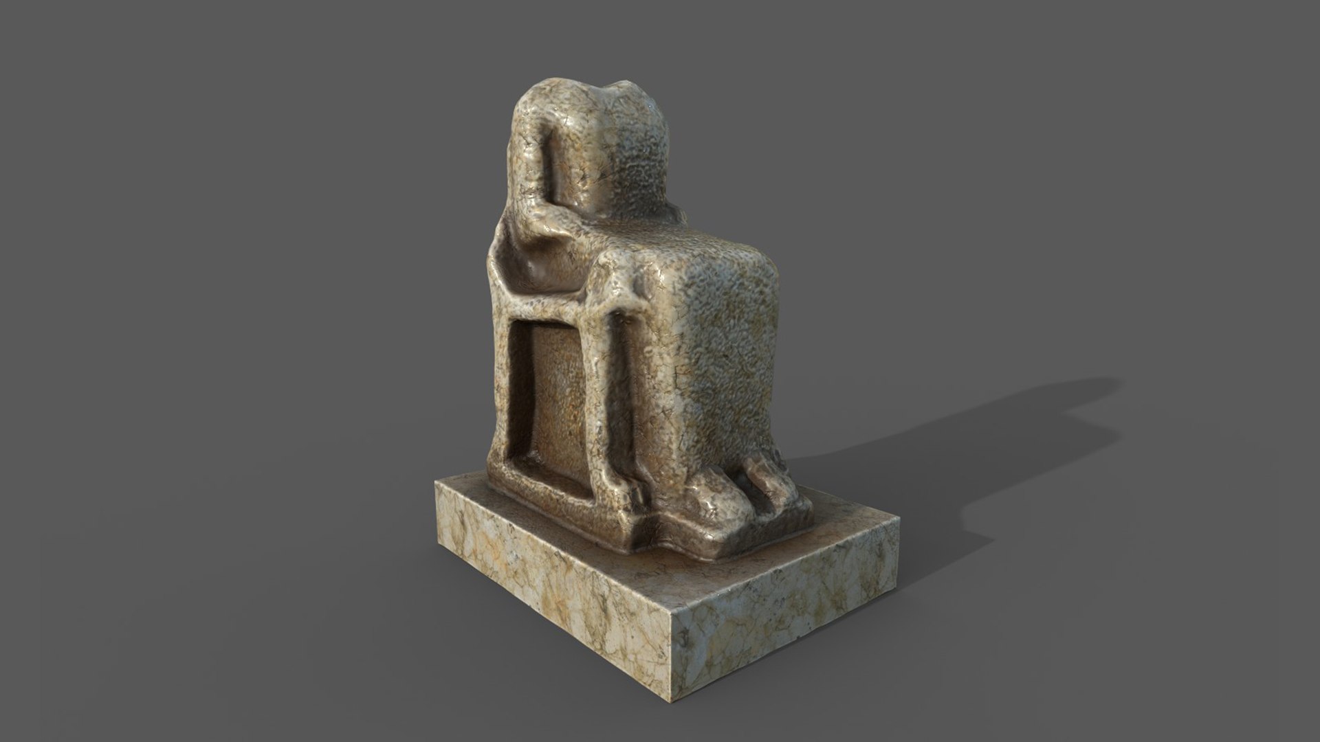 Ancient Statue 3D model - TurboSquid 1823152