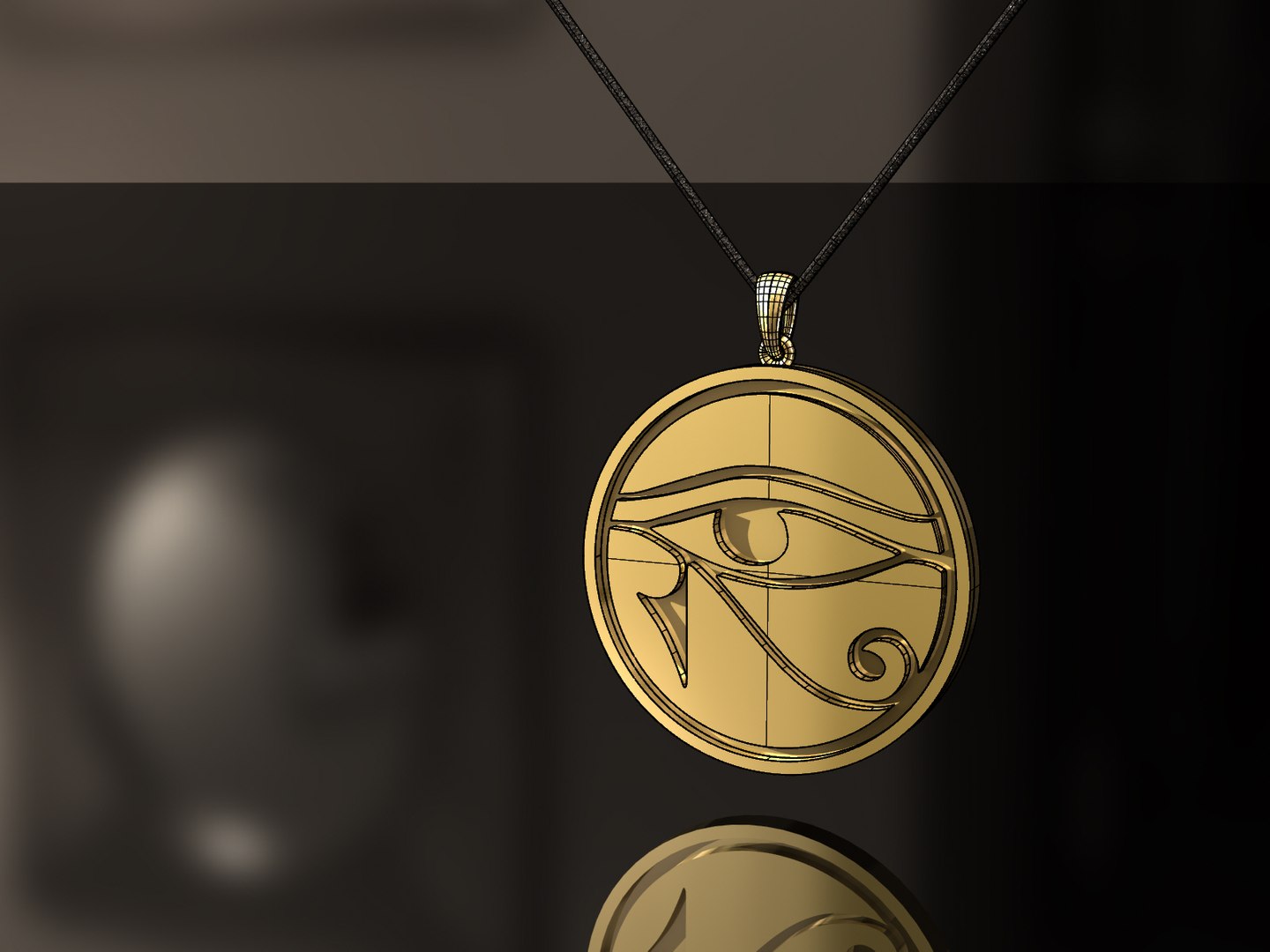 Eye Ra Pendant 3D Model - TurboSquid 1485656