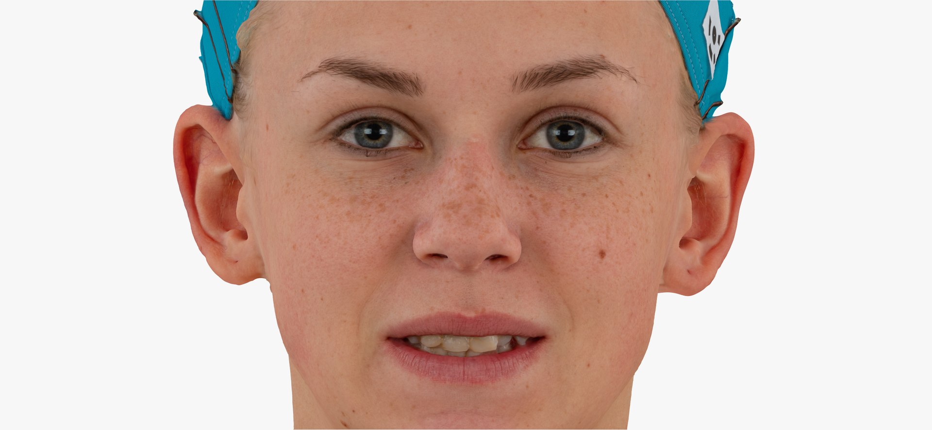 3D Rhea Human Head Lip Model - TurboSquid 1650934
