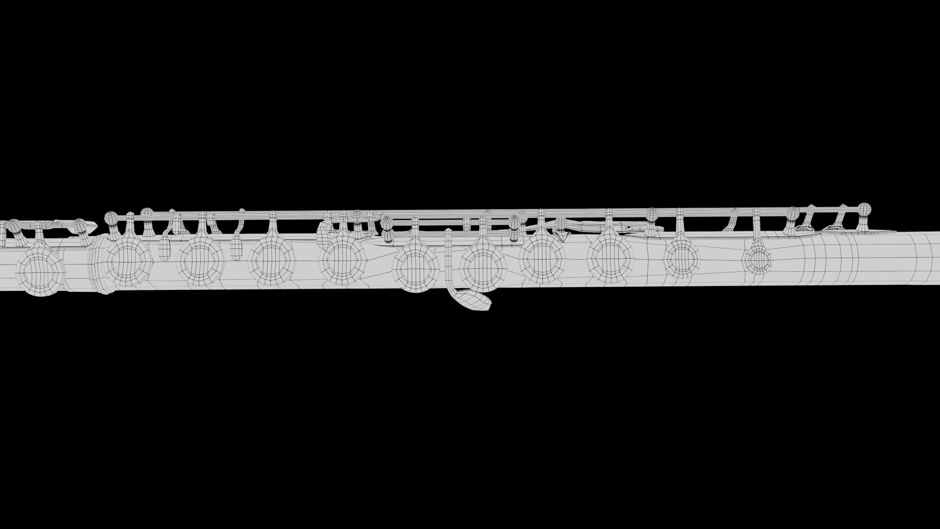 Flute 3D Model - TurboSquid 2252571