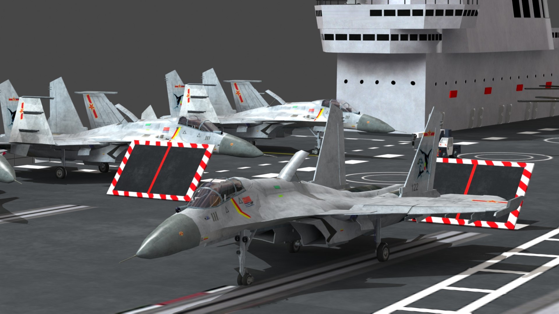 003 Cv18 Fujian Aircraft Carrier Upgrade 3D Model - TurboSquid 1976030