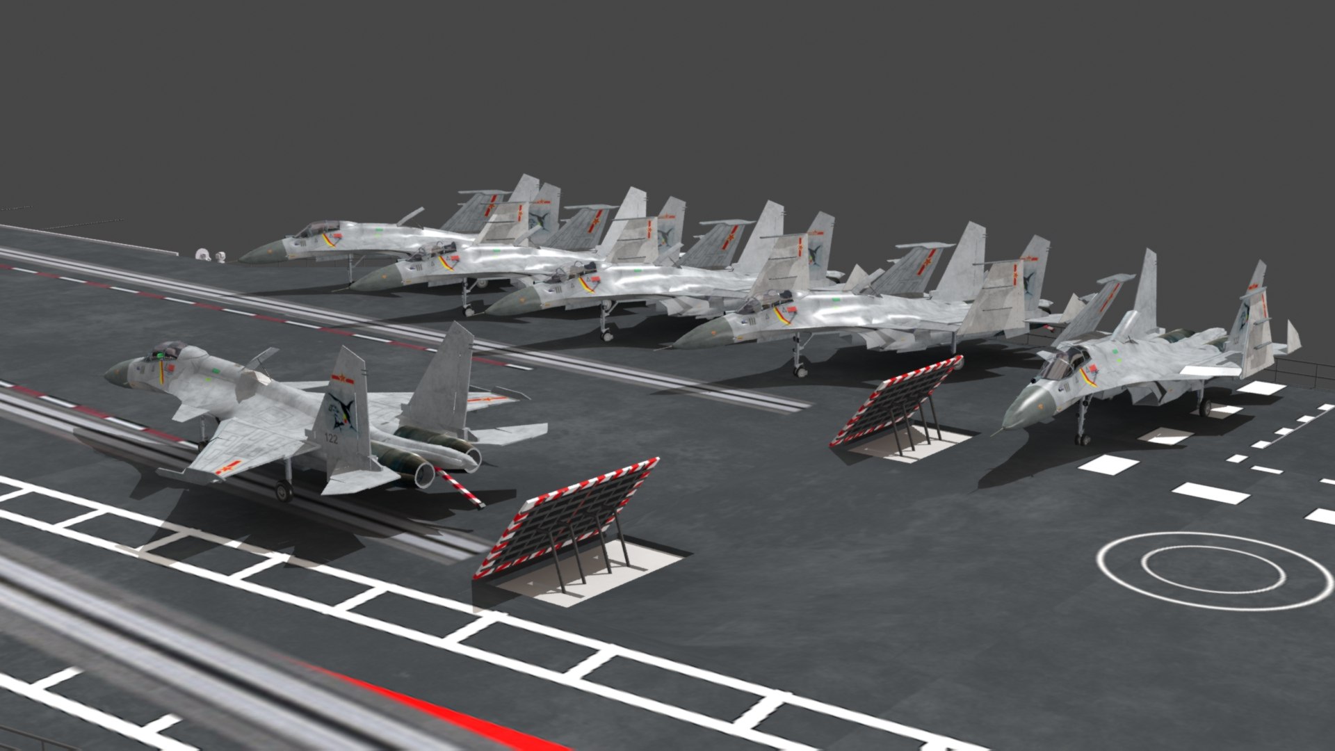 003 Cv18 Fujian Aircraft Carrier Upgrade 3D Model - TurboSquid 1976030