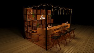 3D Bar Models | TurboSquid