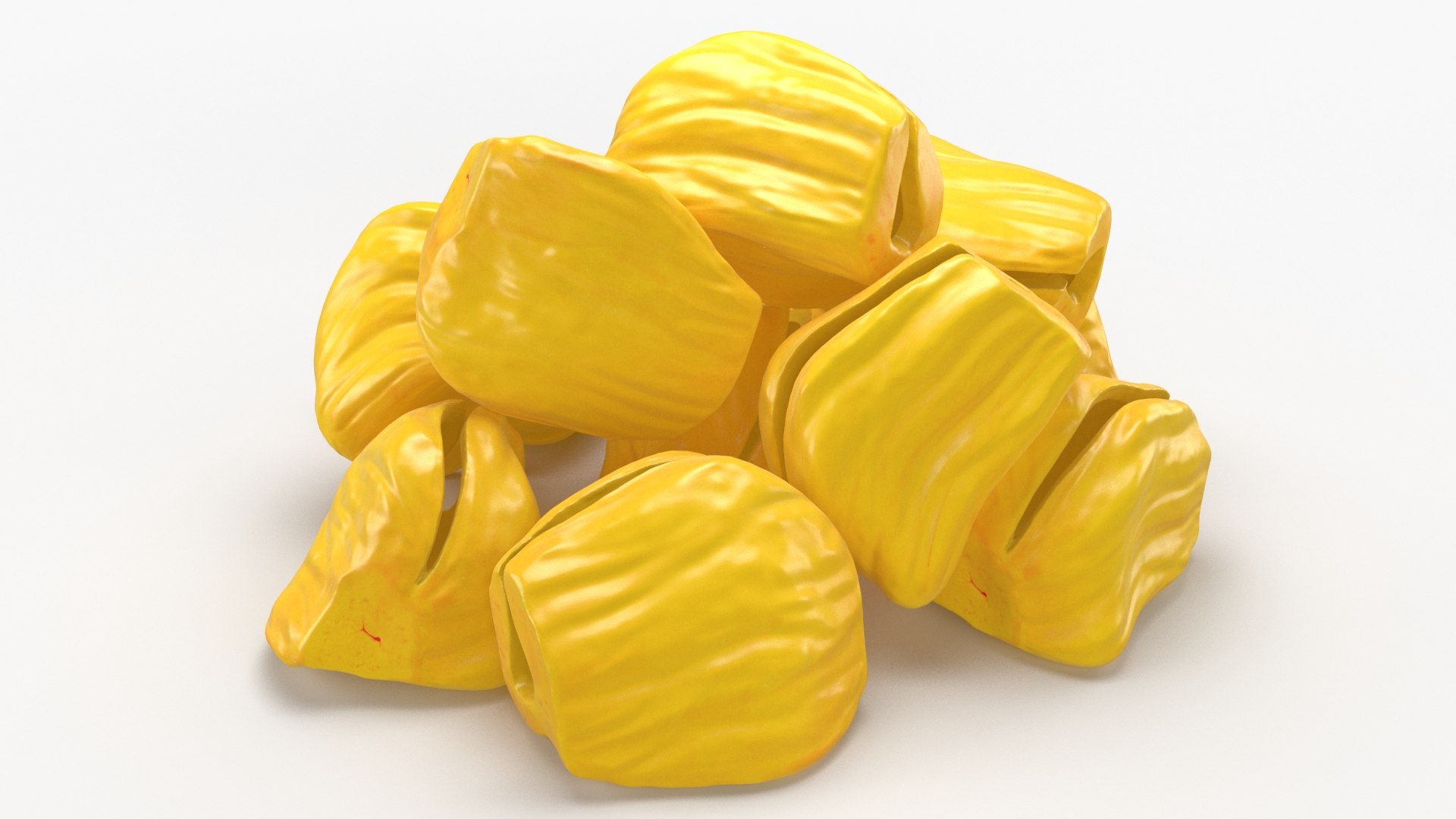 Pile Peeled Jackfruit 3D model - TurboSquid 1762298