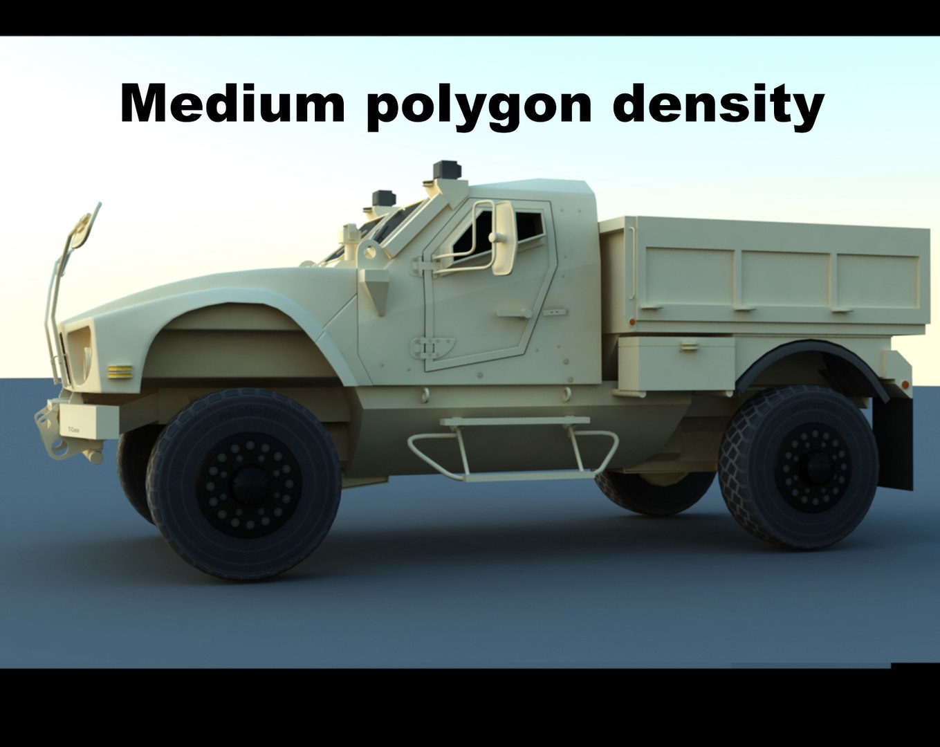 3d M-atv Utility Vehicle Model