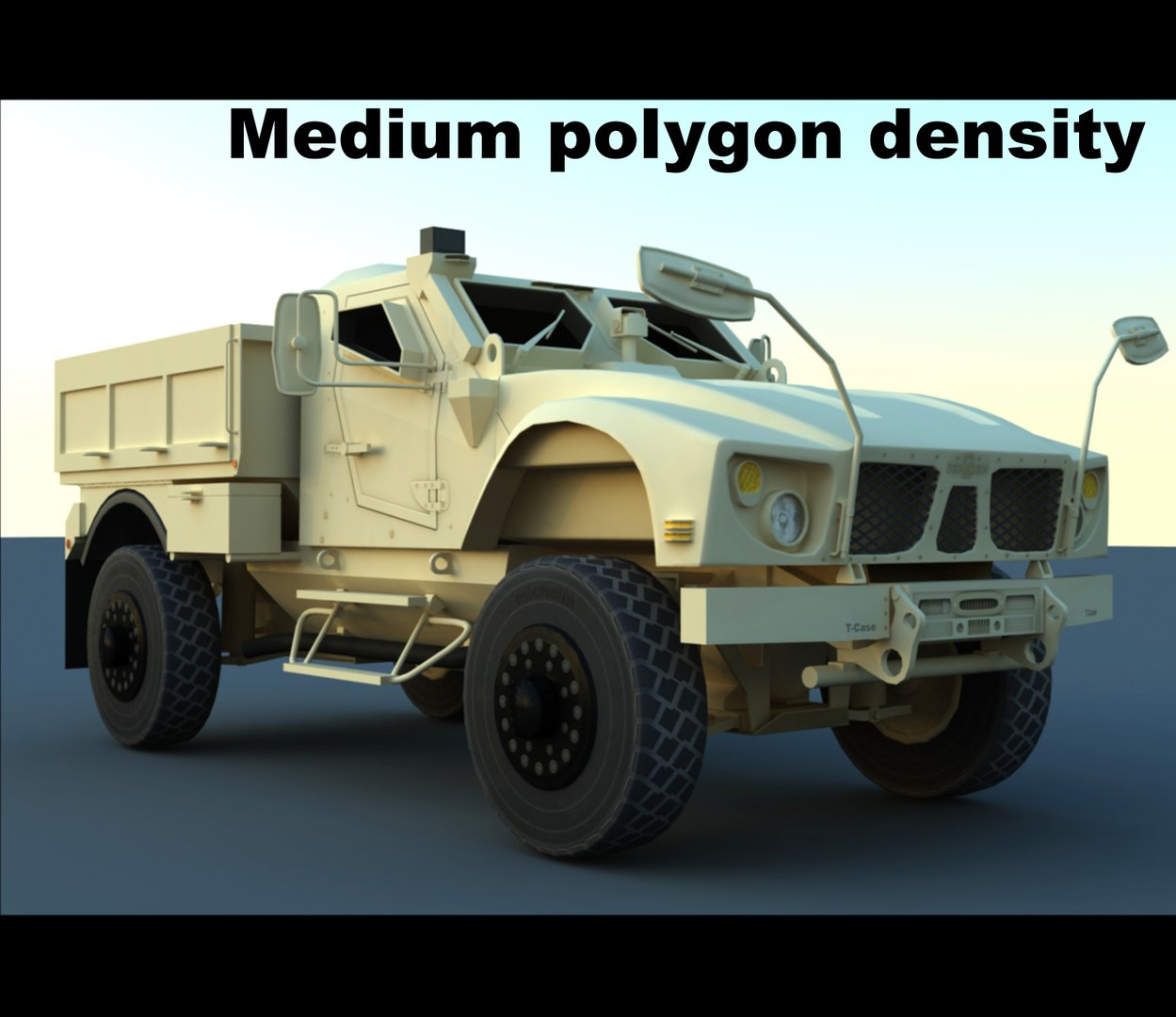 3d M-atv Utility Vehicle Model