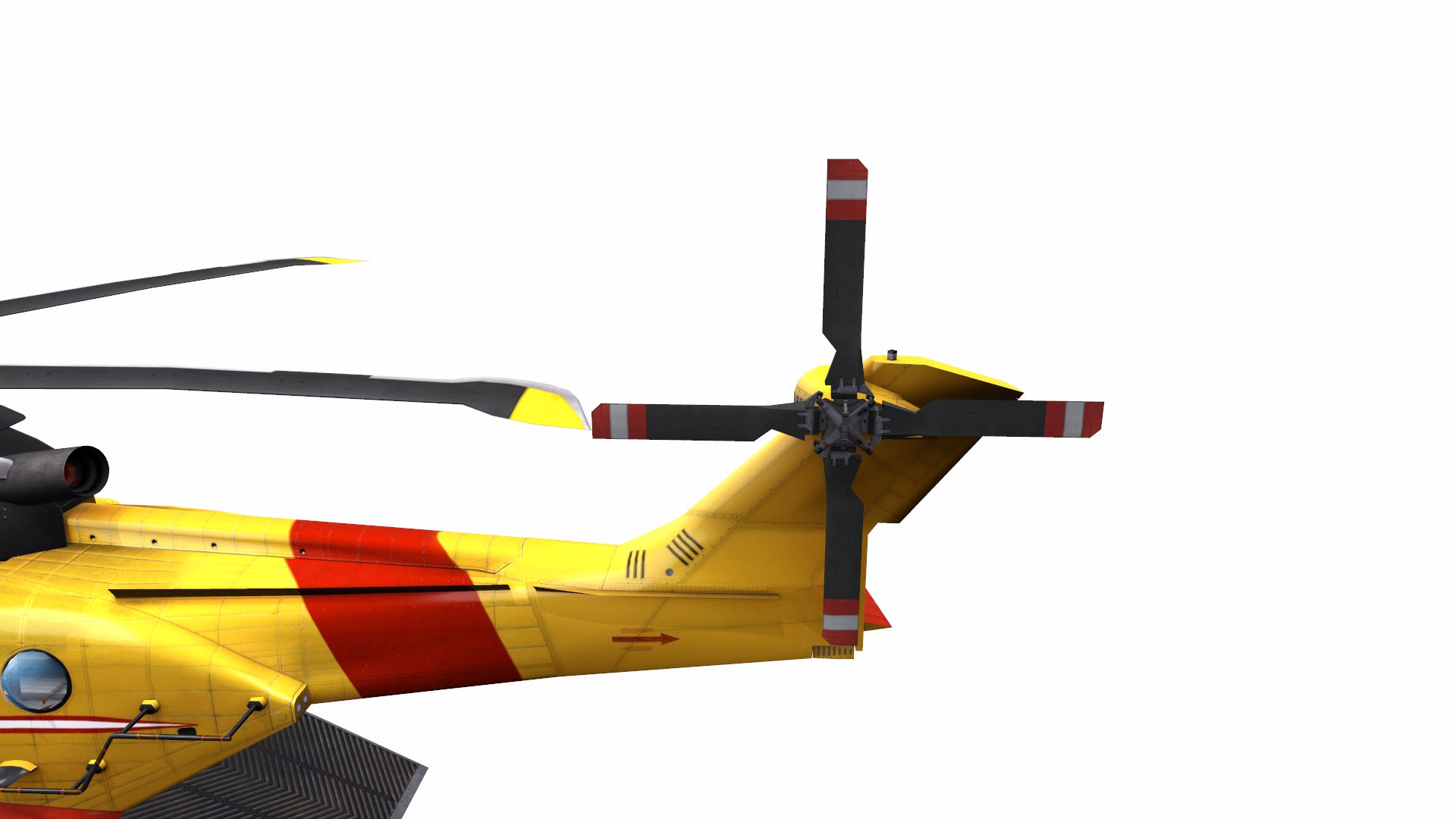 Rescue Helicopter Ch-149 3D Model - TurboSquid 1547255
