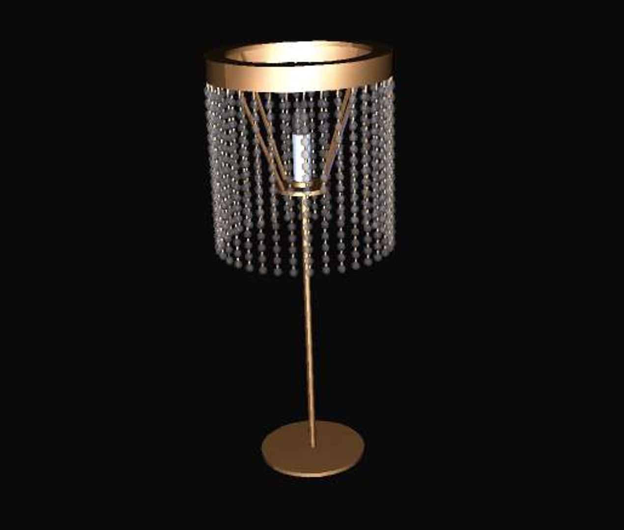 bead lamp 3d 3ds