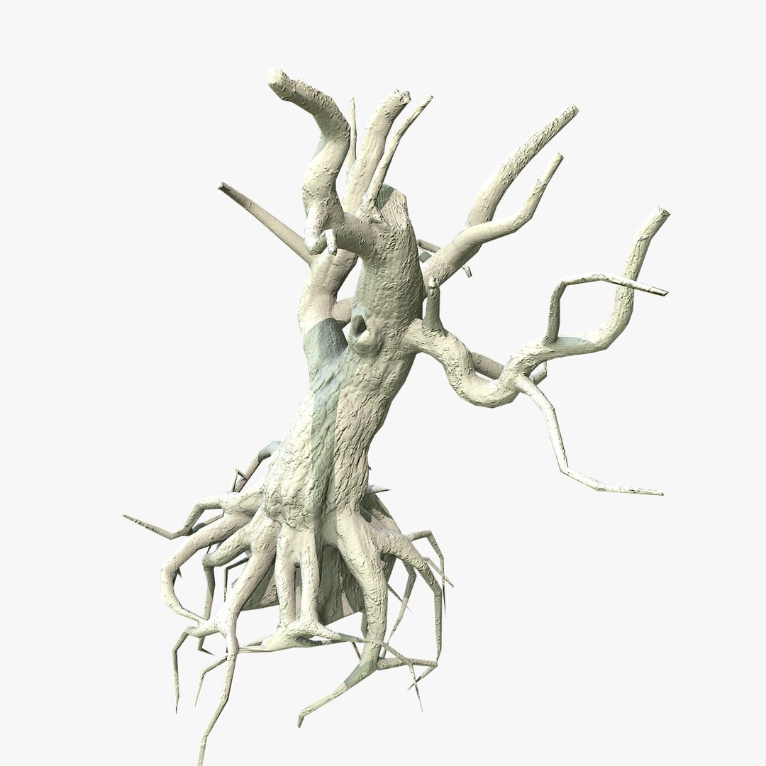 3D Dead Tree Roots - TurboSquid 1246725