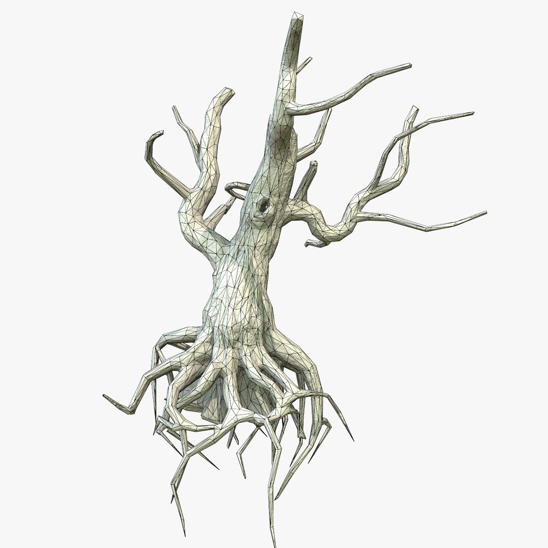 3D Dead Tree Roots - TurboSquid 1246725
