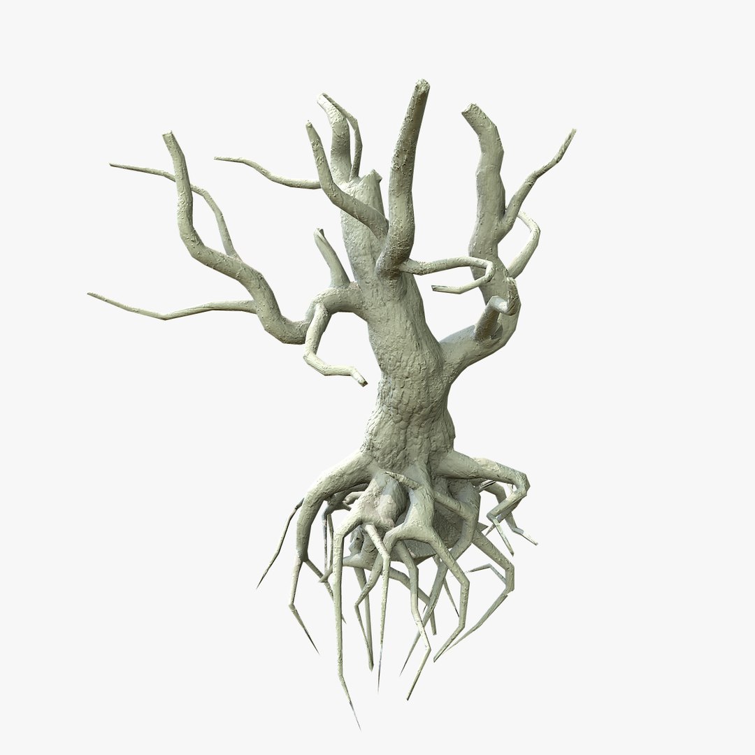 3D Dead Tree Roots - TurboSquid 1246725