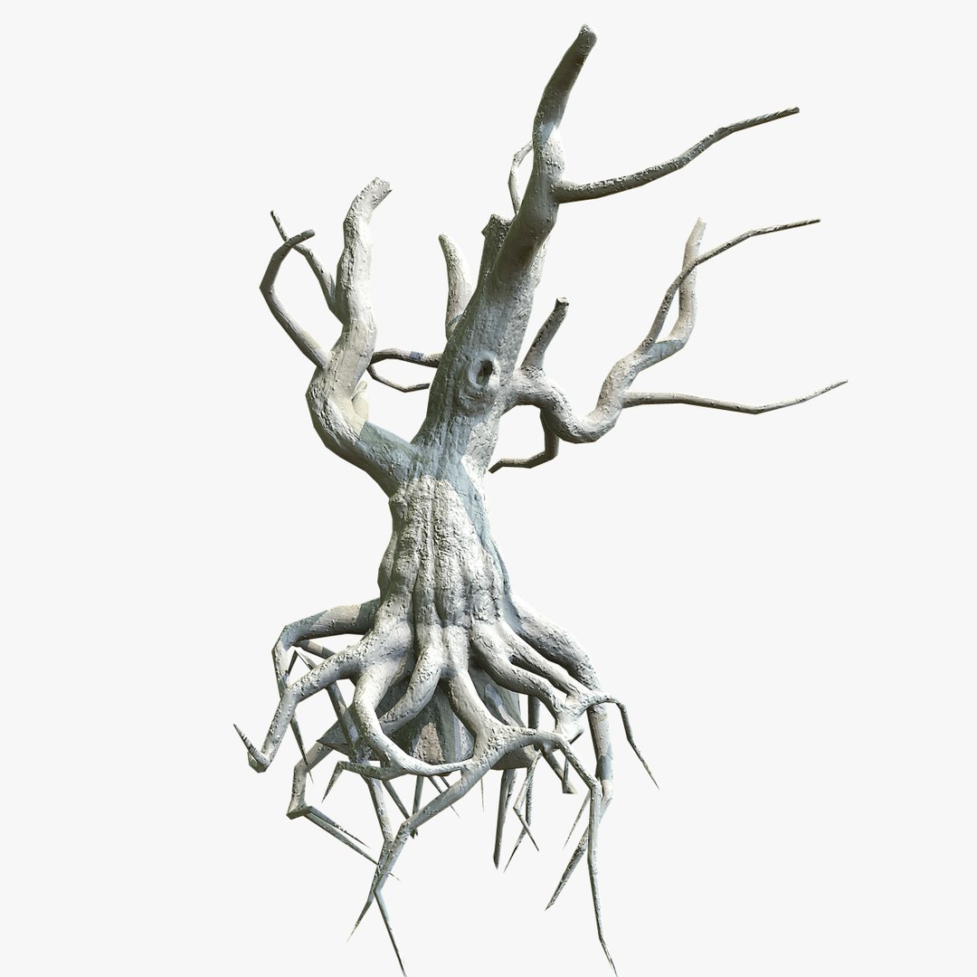 3D Dead Tree Roots - TurboSquid 1246725