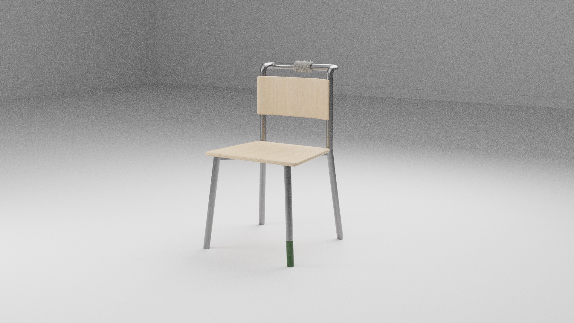 School Chair Model - TurboSquid 2382101