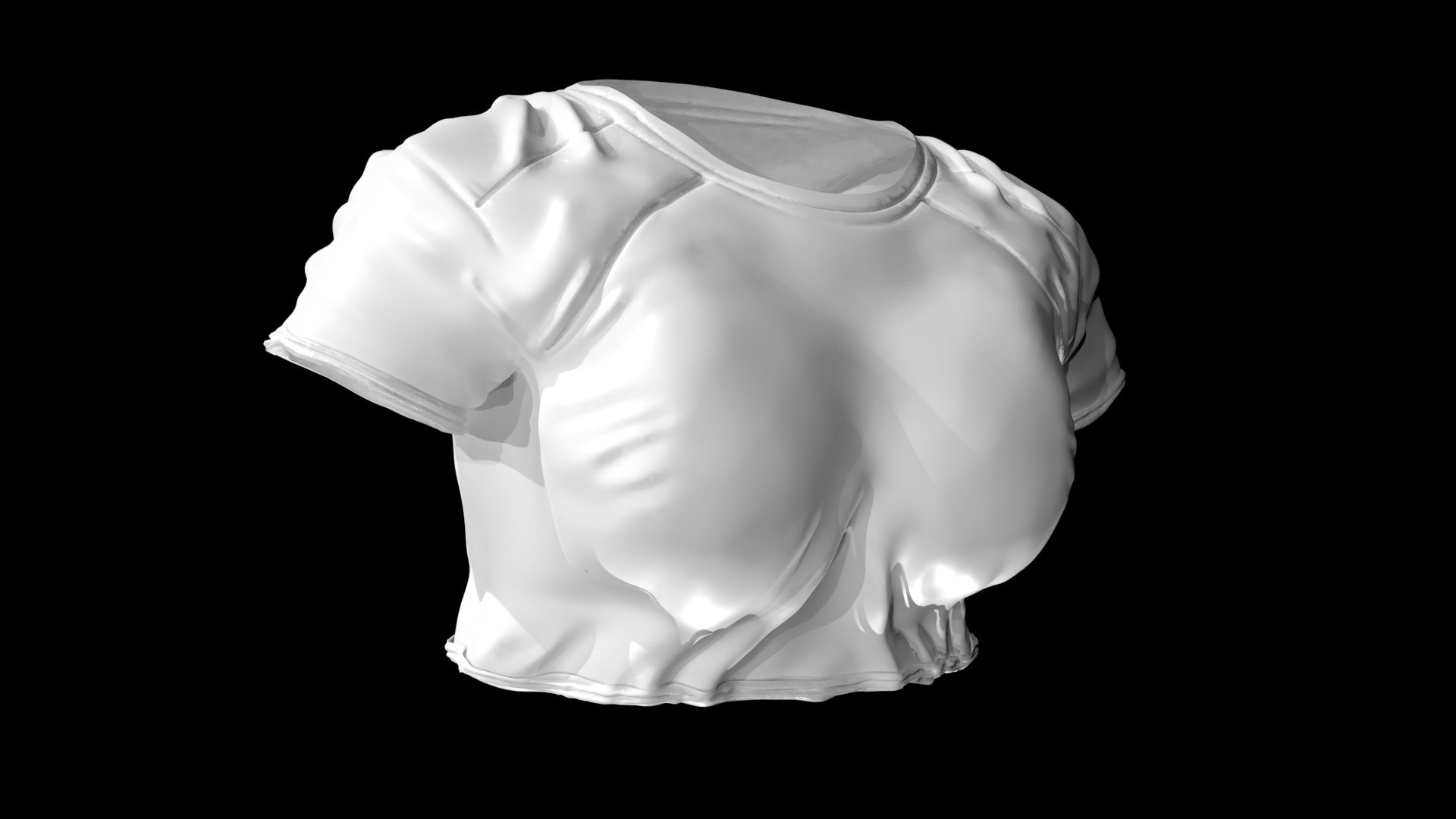 3D Crop Top - TurboSquid 1853907