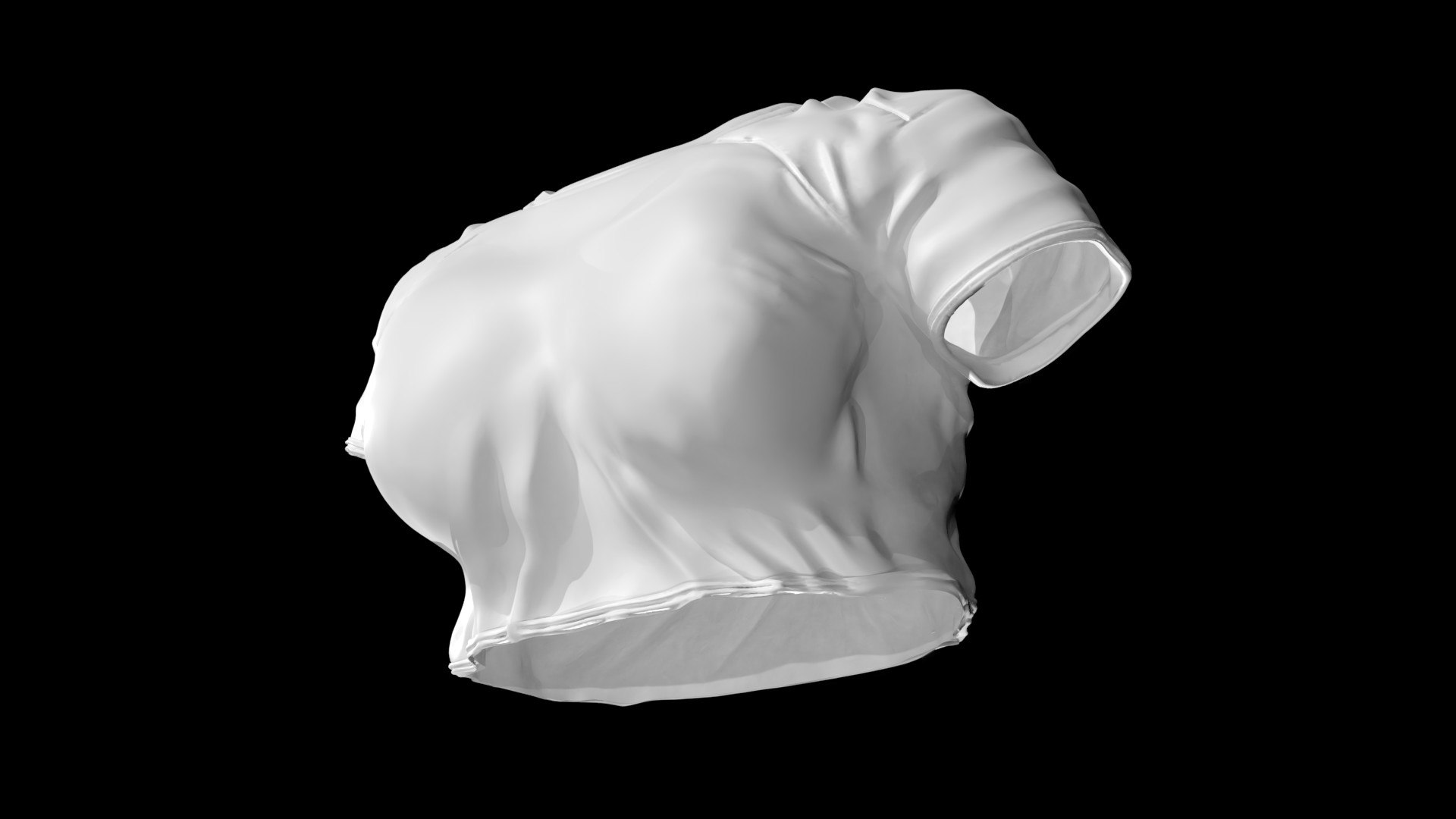 3D Crop Top - TurboSquid 1853907