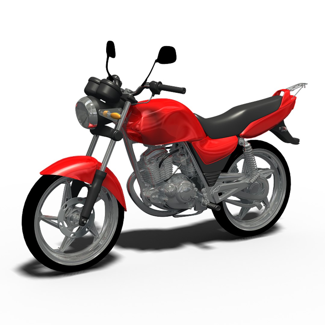3d Bike Moto Model