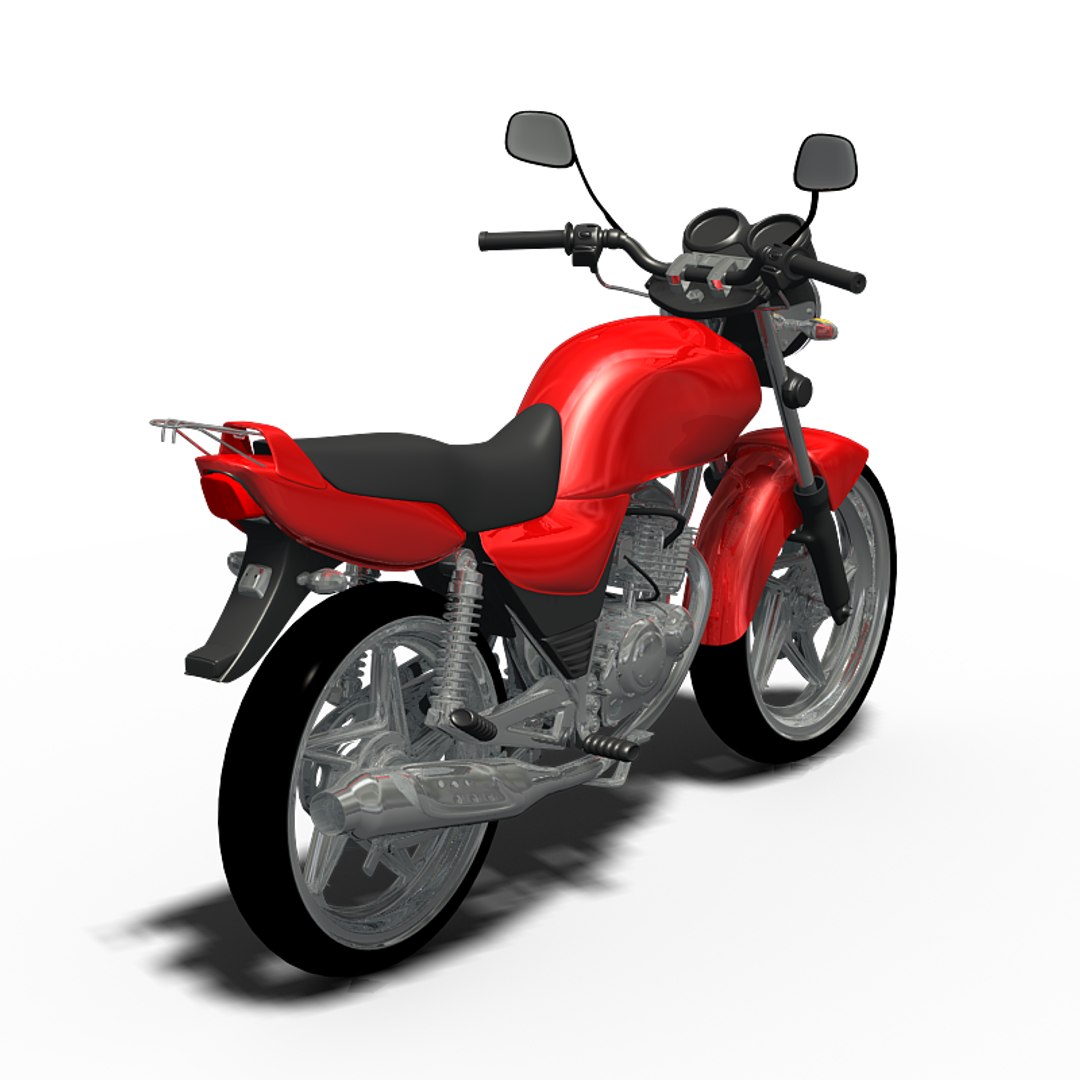 3d Bike Moto Model
