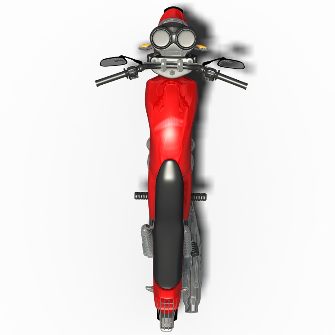 3d Bike Moto Model