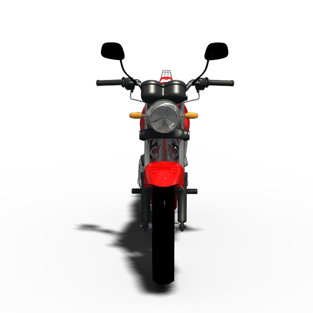 3d Bike Moto Model
