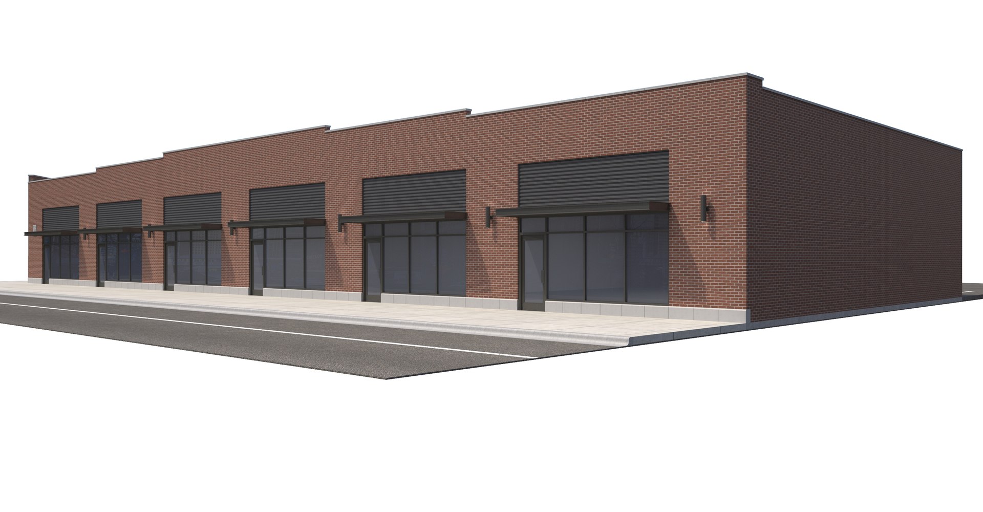 3D store mall retailer model - TurboSquid 1664377