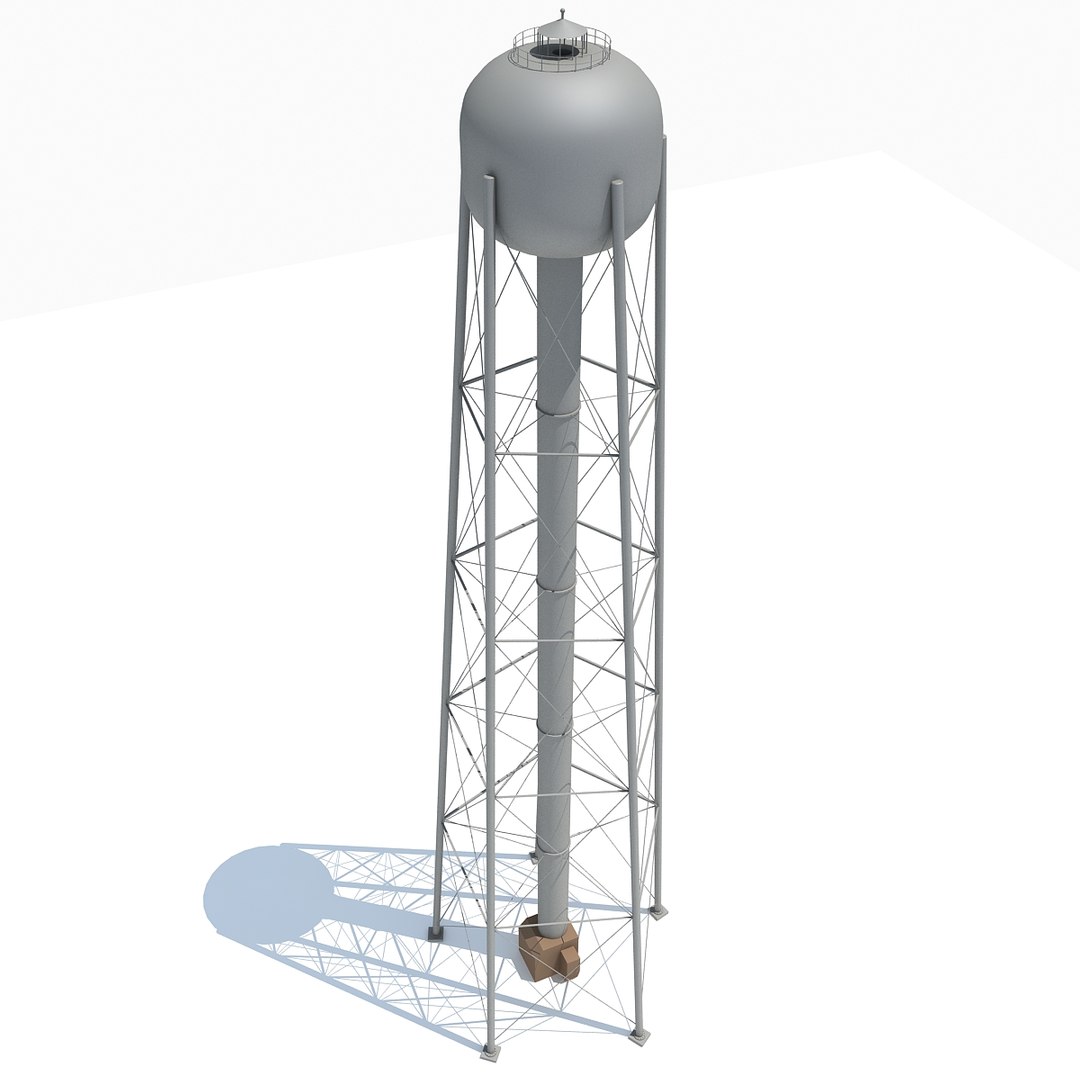 water tank 3d 3ds