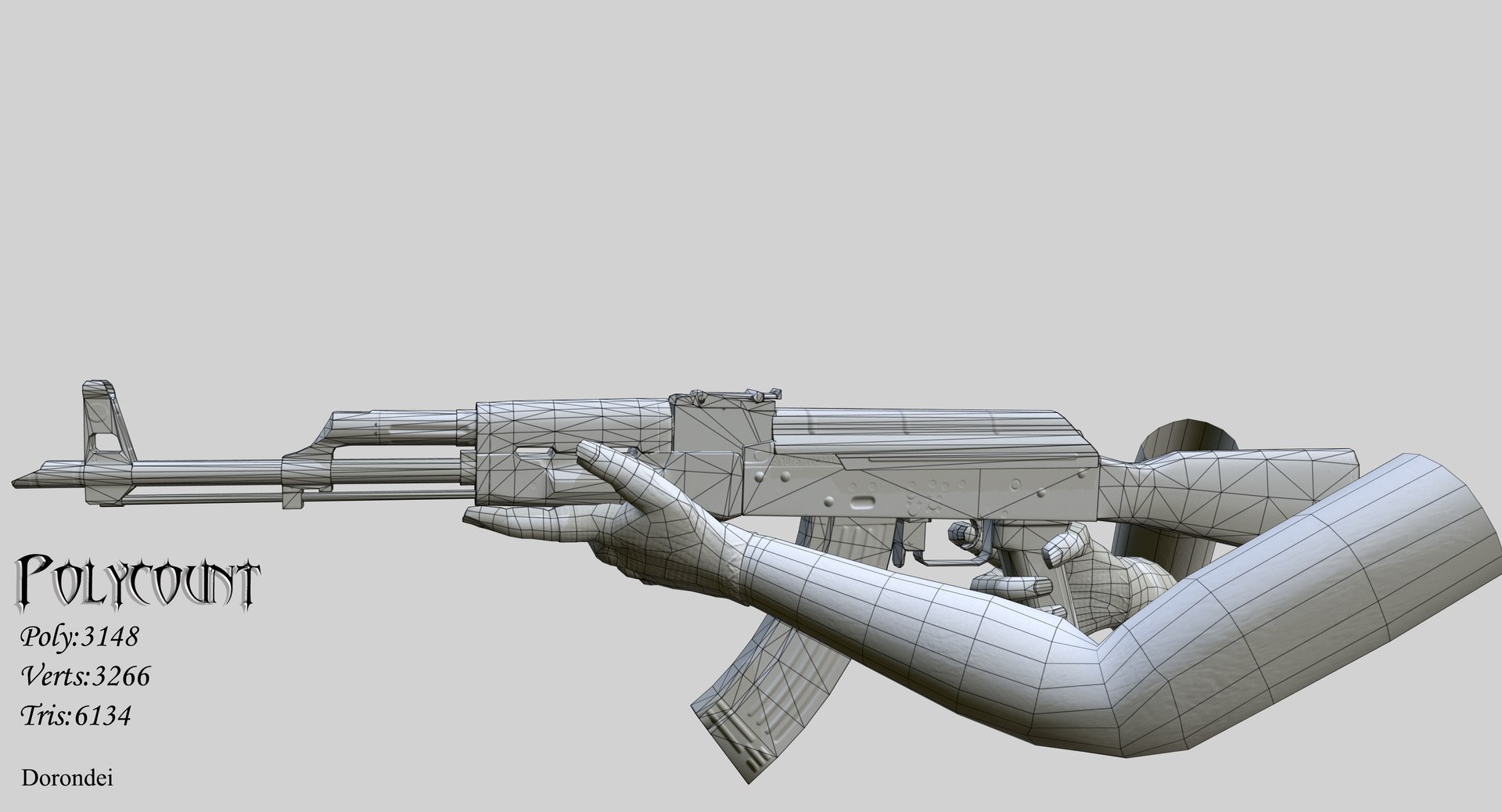 Ak47 Weapon Animation 3D - TurboSquid 1150144