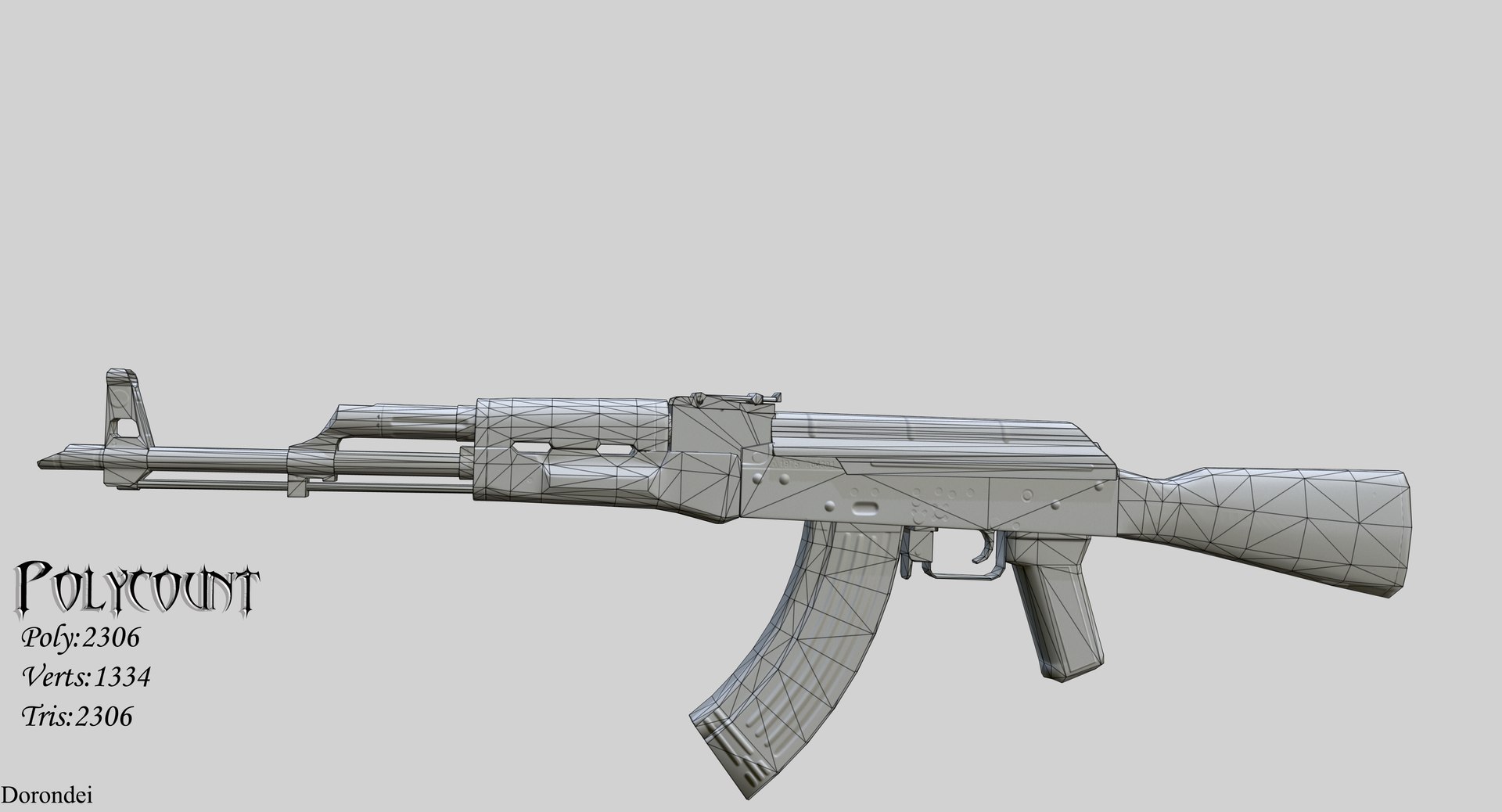 Ak47 Weapon Animation 3D - TurboSquid 1150144